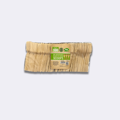 PPS 100 Ice Cream Scoops Wooden - Desiee Styles