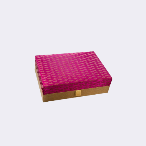 Pink and Golden Mithai/Jewellery/Gift Box - Desiee Styles